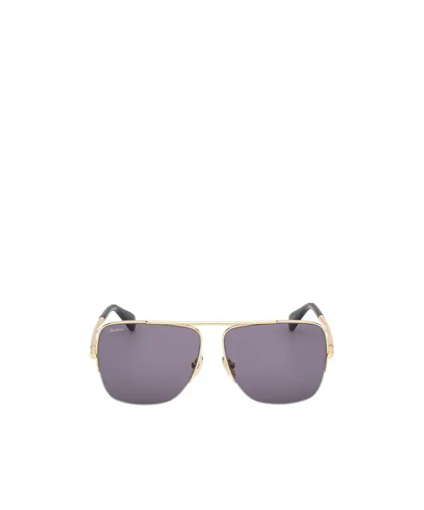 Max Mara Aviator Sunglasses With Tinted Lenses