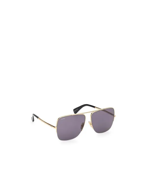 Max Mara Aviator Sunglasses With Tinted Lenses