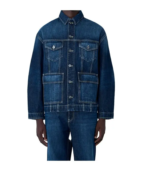 JEAN PAUL GAULTIER Long-sleeve Denim Jacket