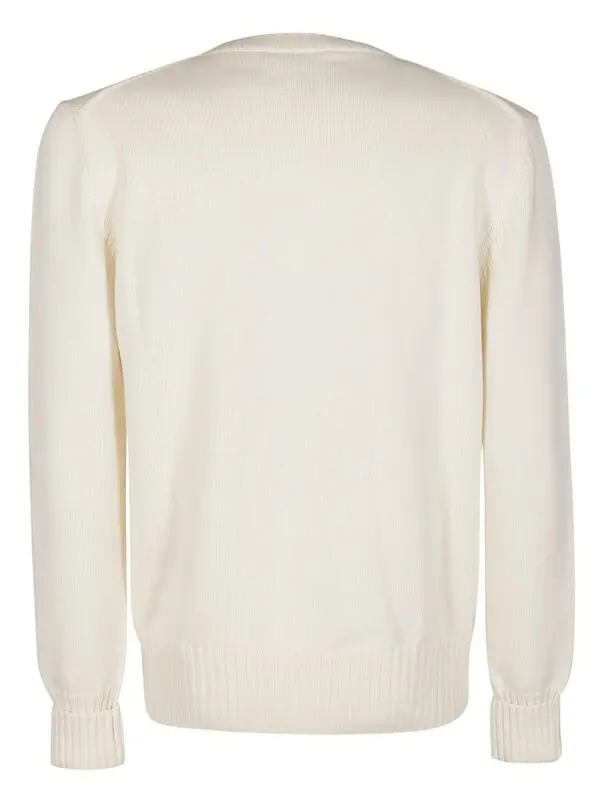 Alexander McQueen Graffiti Logo Intarsia Jumper