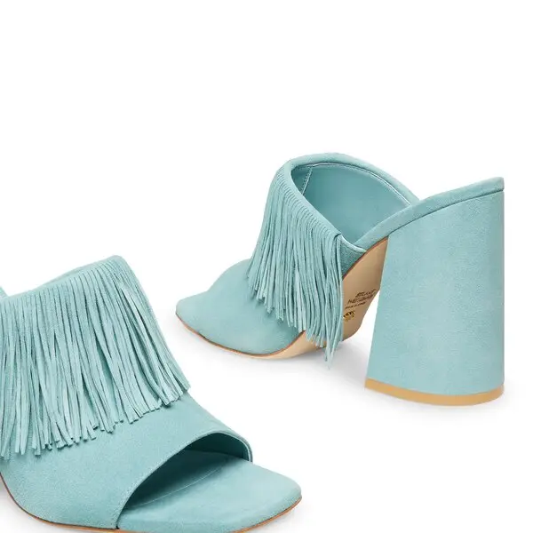 STUART WEITZMAN Tia Tassel High-heeled Sandals - Blue
