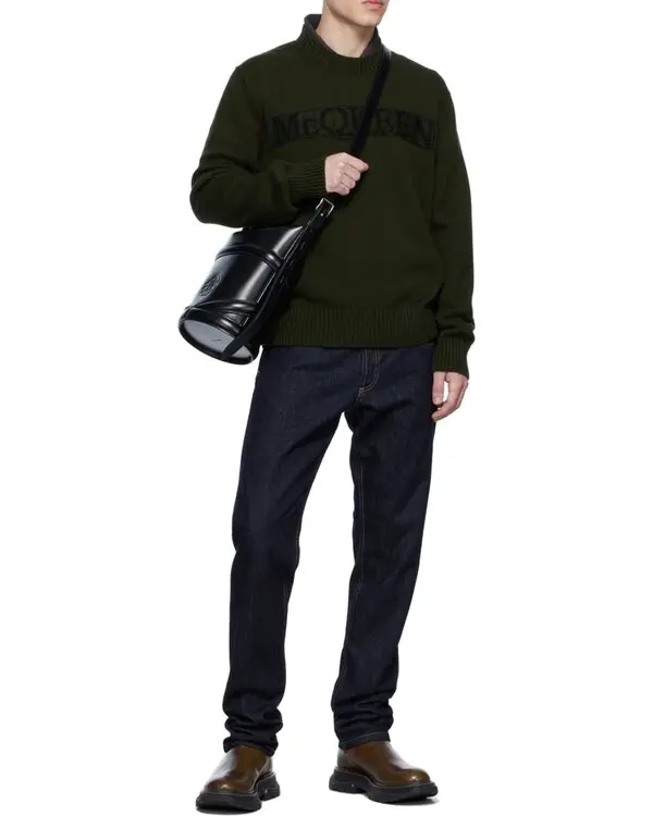 Alexander McQueen Round Toe Chelsea Boots - Brown