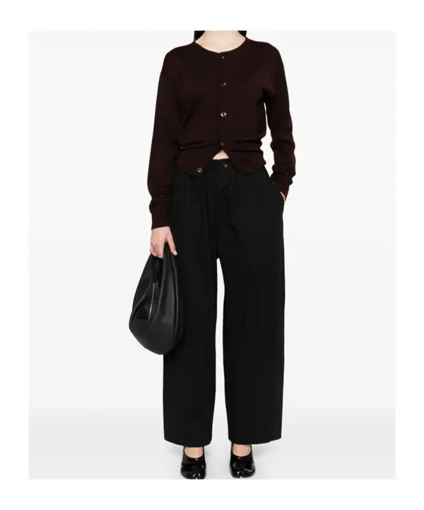 LEMAIRE Fine-knit Cardigan With Round Neck