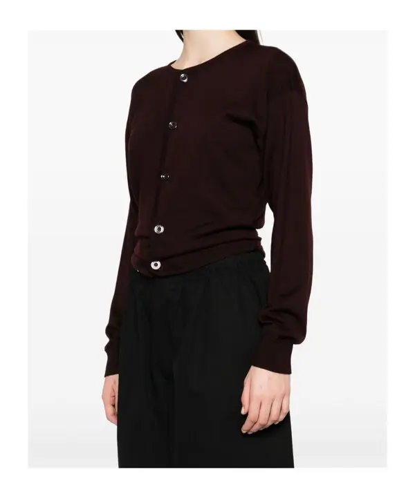 LEMAIRE Fine-knit Cardigan With Round Neck