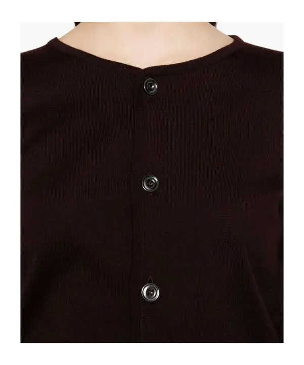 LEMAIRE Fine-knit Cardigan With Round Neck