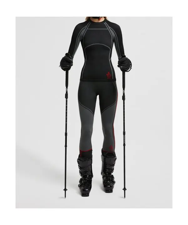 Moncler Stretch-knit Ski Pants