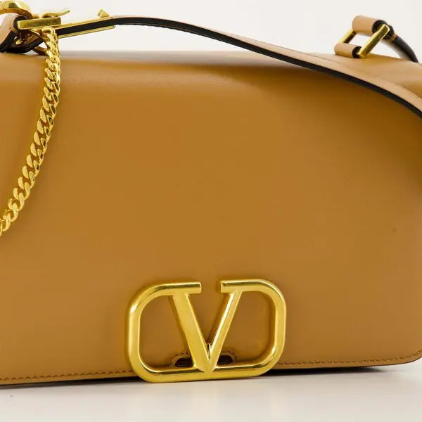 Valentino Garavani Vlogo Signature Foldover Top Shoulder Bag