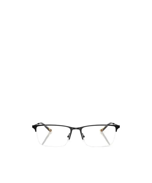 Emporio Armani Rectangular Frame Eyeglasses - Black