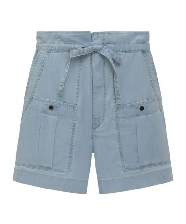 Isabel Marant Étoile Drawstring Pocketed Short Shorts