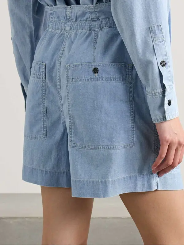 Isabel Marant Étoile Drawstring Pocketed Short Shorts