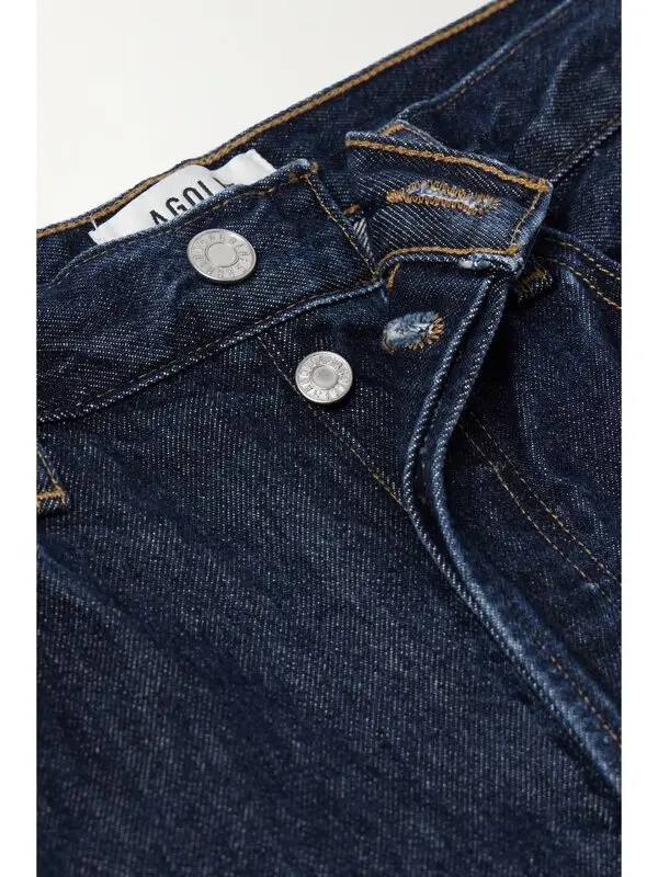 AGOLDE High Waist Straight Leg Jeans