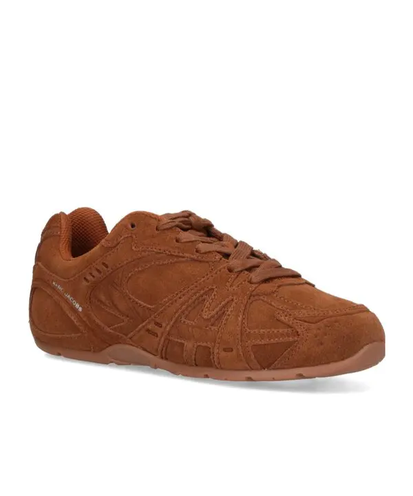 Marc Jacobs Lace-up Suede Sneakers - Brown