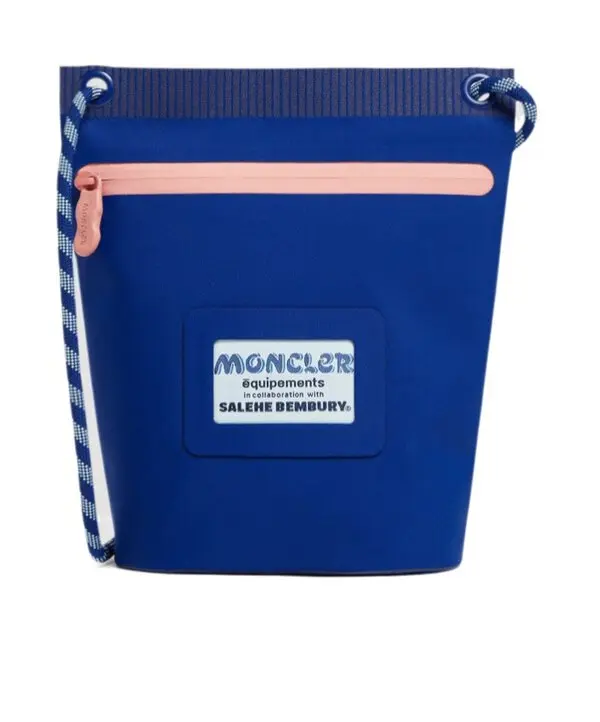 Moncler Amoeba Pouch With Salehe Bembury Logo - Electric Blue