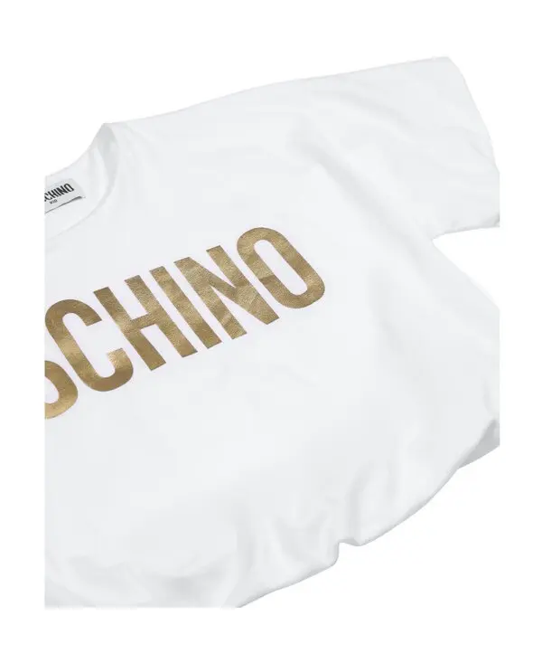 Moschino Cropped Logo T-shirt