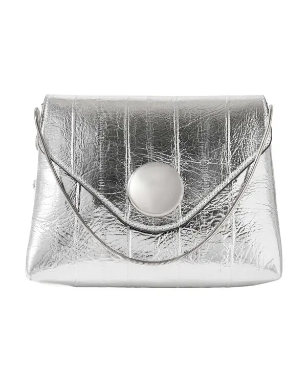 Khaite Bobbi Shoulder Bag - Silver