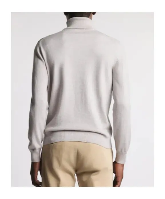 FAY Turtleneck Knitwear With Long Sleeves - Grey