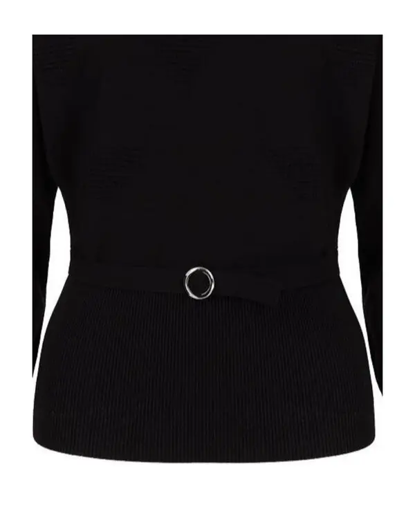 Emporio Armani Logo Jacquard Pullover