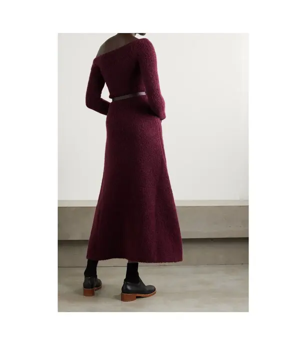 Gabriela Hearst Long Sleeve Maxi Dress - Red