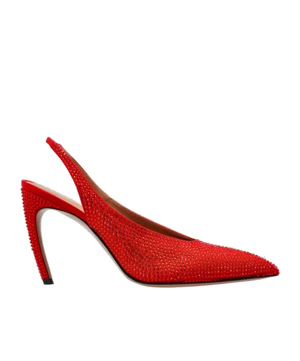 Attico The Viper Slingback Pumps