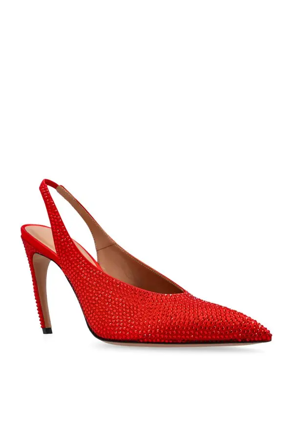 Attico The Viper Slingback Pumps