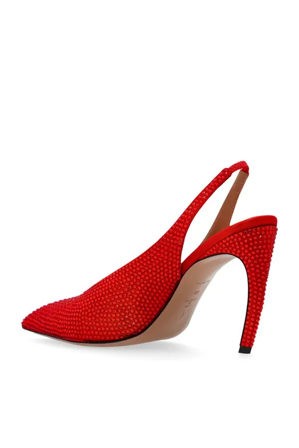 Attico The Viper Slingback Pumps