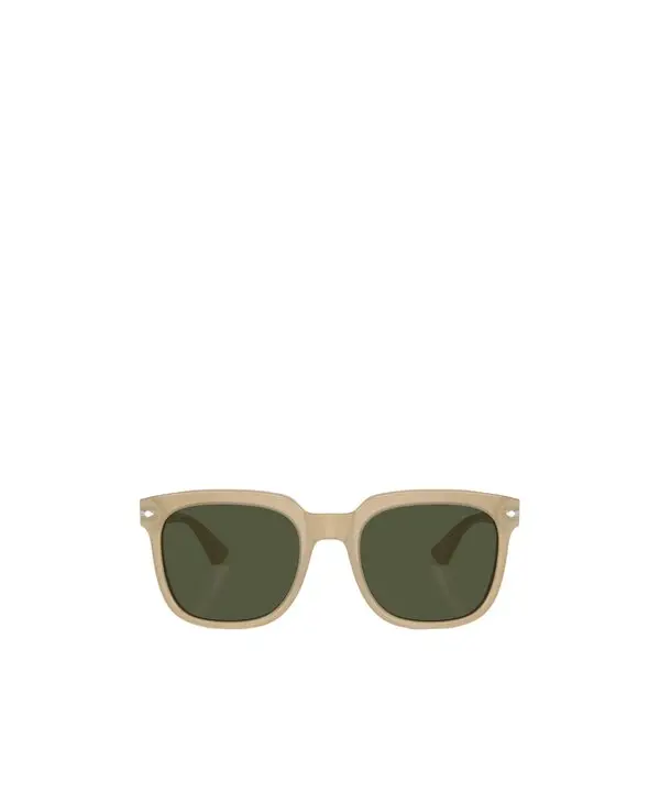 Persol Square Frame Sunglasses - Opal Beige