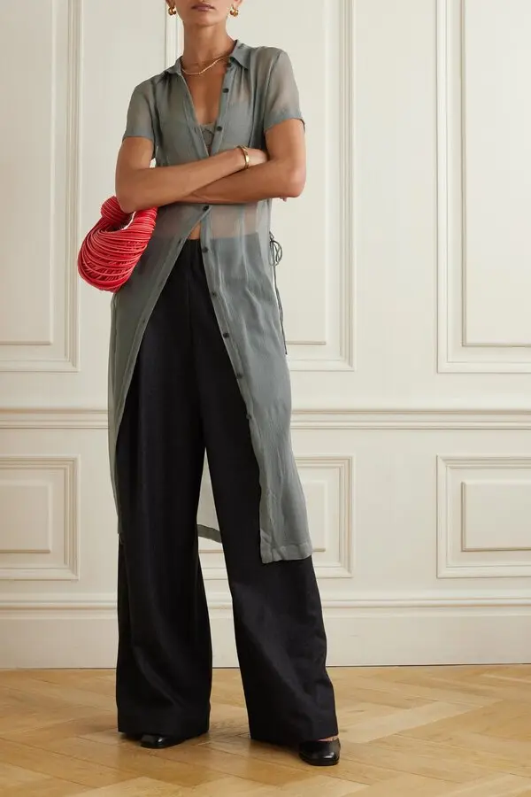 Dries Van Noten Short-sleeve Shirt Dress