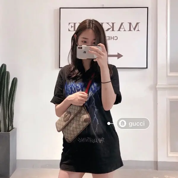 Gucci Gg Supreme Belt Bag