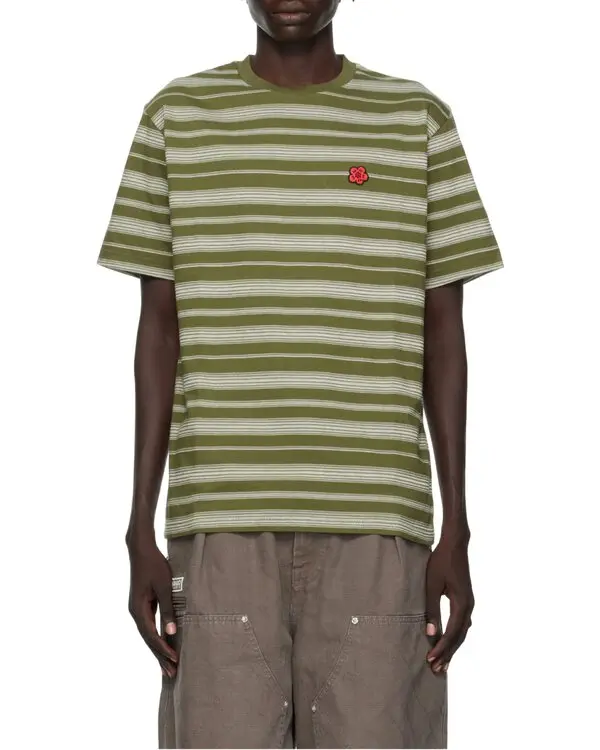 Kenzo Striped Crewneck T-shirt