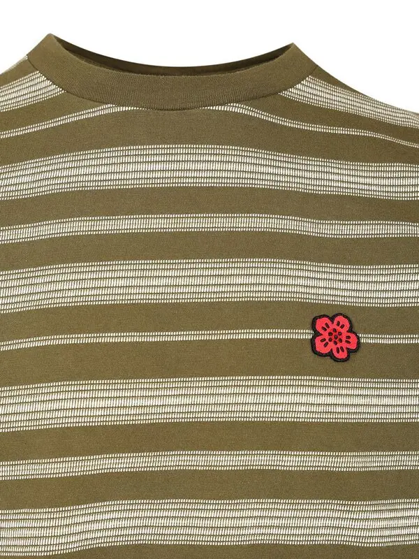 Kenzo Striped Crewneck T-shirt