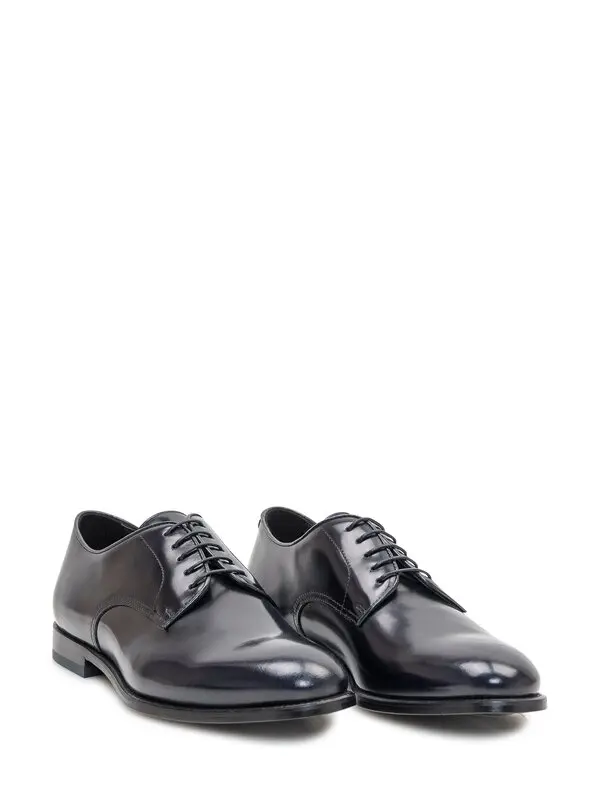 DOUCAL'S Lace-up Derby Shoes - Black