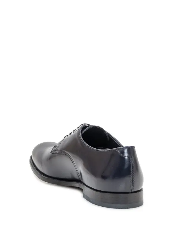 DOUCAL'S Lace-up Derby Shoes - Black