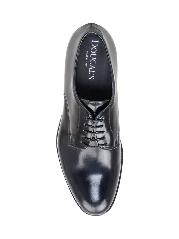DOUCAL'S Lace-up Derby Shoes - Black
