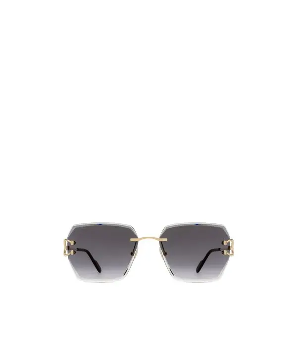 Cartier Square Frame Sunglasses - Gray