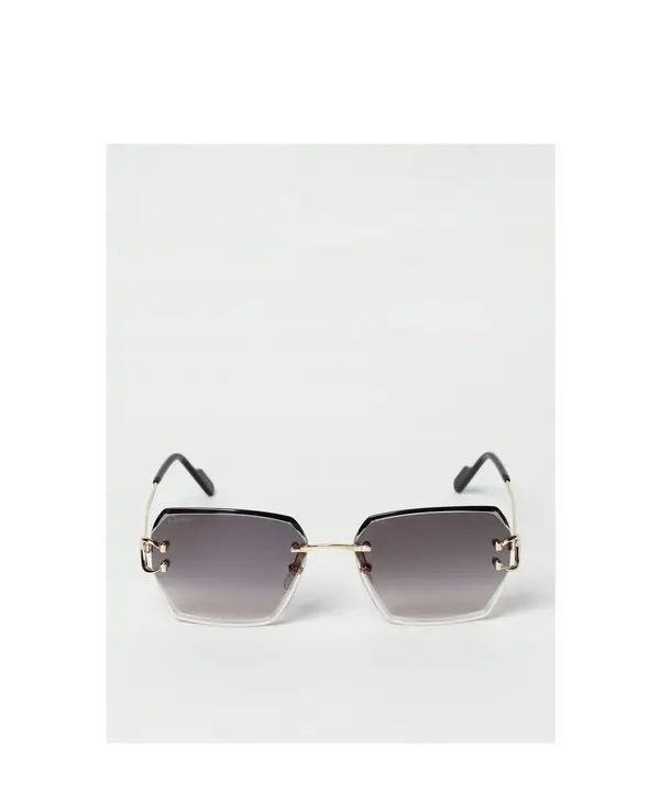 Cartier Square Frame Sunglasses - Gray