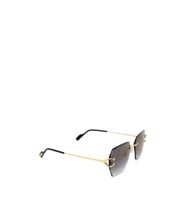 Cartier Square Frame Sunglasses - Gray