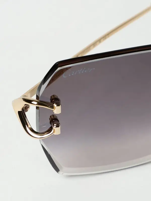 Cartier Square Frame Sunglasses - Gray