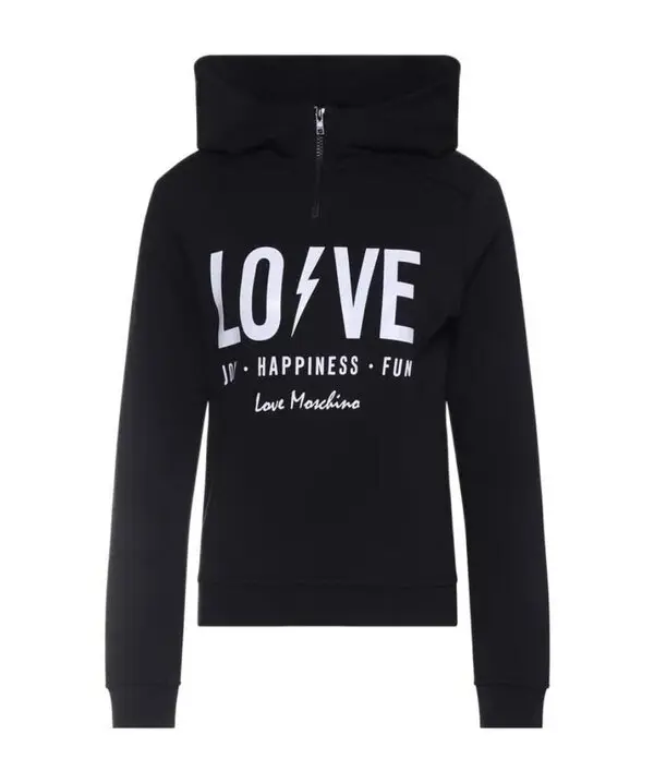 Moschino Detail Hooded Sweater