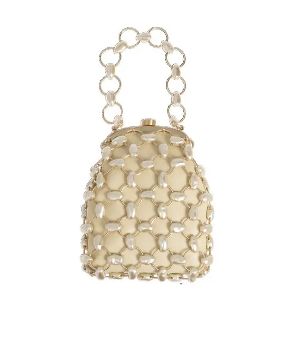 Cult Gaia Logo Handbag - Nude