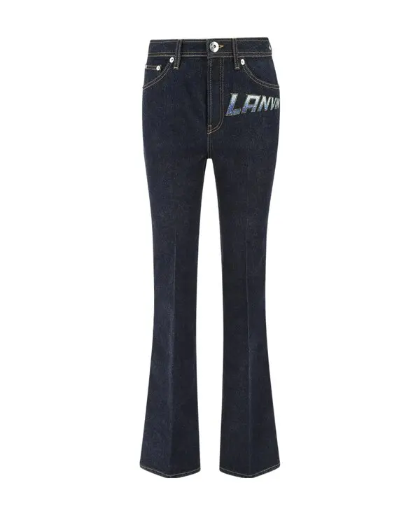 LANVIN Logo Jeans