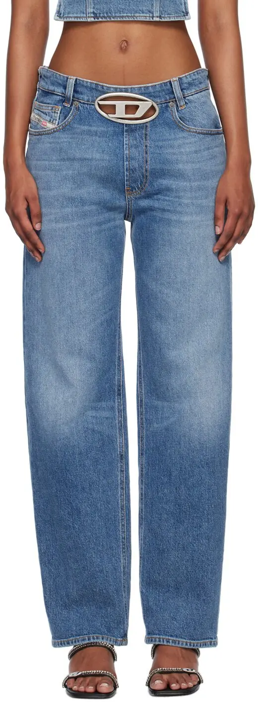 DIESEL® D-ark Straight Leg Jeans