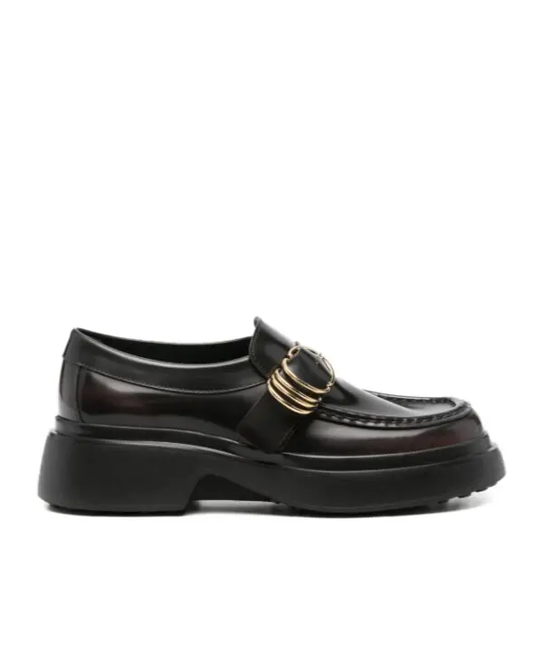 TOD'S Platform Loafers With Buckle Detail
