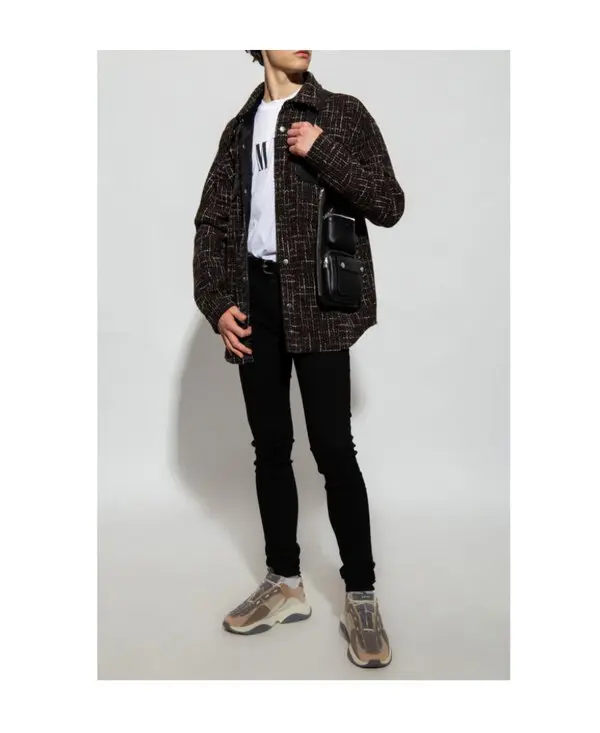 Amiri Stack Skinny Jeans With Retro Effect