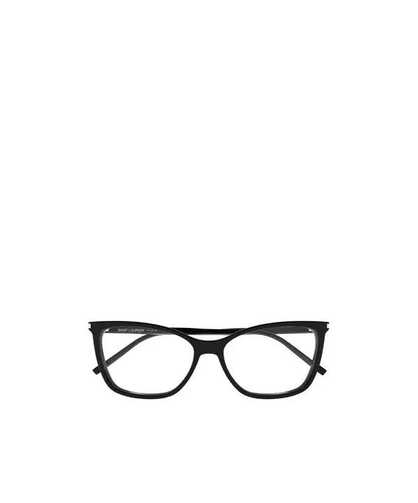 Saint Laurent Rectangle Frame Eyeglasses - Black