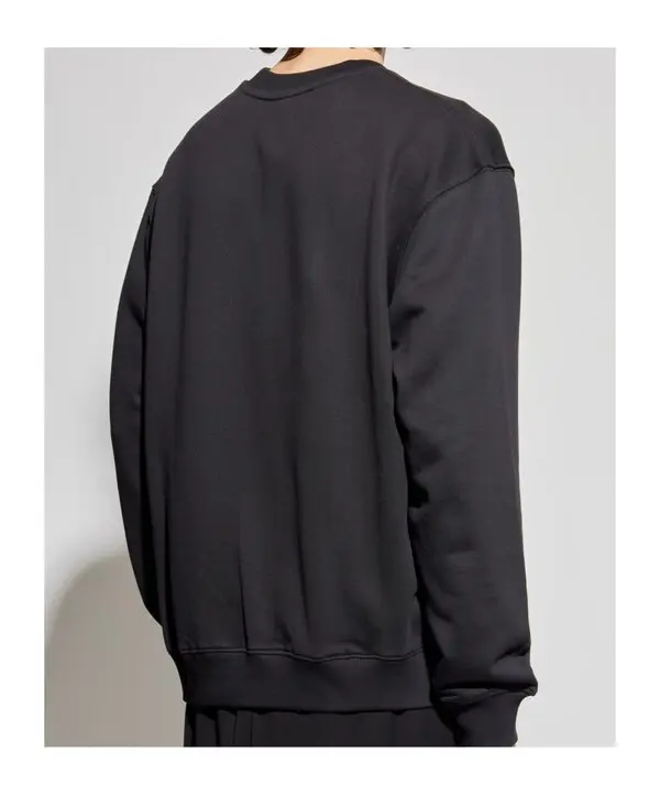 Versace Logo Printed Crewneck Sweatshirt