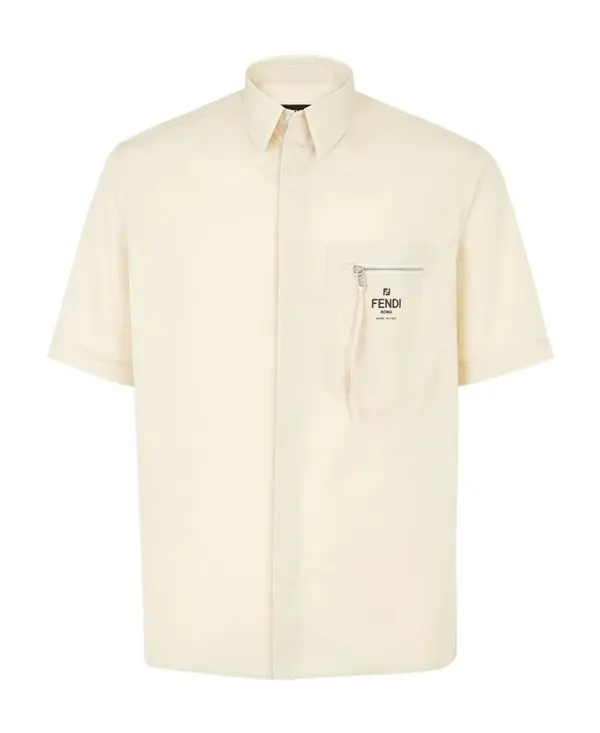 Fendi Logo Printed Short-sleeved Shirt