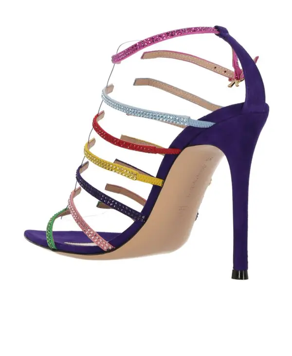 GIANVITO ROSSI Mirage Strappy Heeled Sandals - Nude