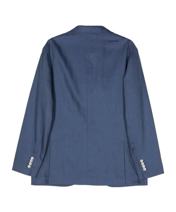 Brunello Cucinelli Single-breasted Blazer - Blue