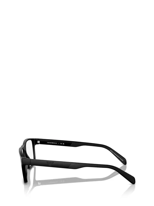 Emporio Armani Full Rim Eyeglasses - Black