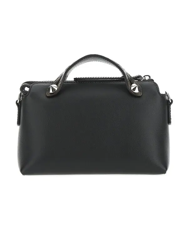 Fendi Small Leather Boston Bag
